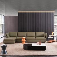 China Modern Style Sectional Sofa L Shape Couch With Chaise Lounge Hotel Sofa Set for sale