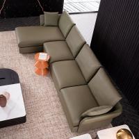 China Modern Style Sectional Sofa L Shape Couch With Chaise Lounge Hotel Sofa Set for sale