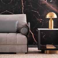 China High End Hotel Lobby Furniture Lounge Fabric Relaxing Lazy Togo Unit Sofa Set for sale