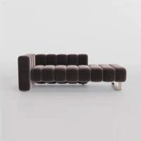 China Custom Velvet Recliner Sofa Hotel Rooms Furniture Luxurious And Cosy for sale