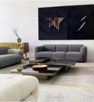 China NEXTOP Hotel Room Large Linen Sofa Customized Luxury Hotel Furniture for sale