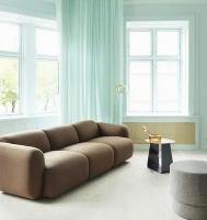 China NEXTOP Hotel Room Large Linen Sofa Customized Luxury Hotel Furniture for sale