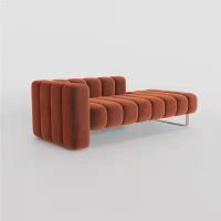 China Custom Velvet Recliner Sofa Hotel Rooms Furniture Luxurious And Cosy for sale