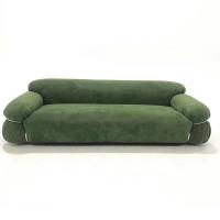 China Star Hotel Room Minimalist Steel Ring Sofa Guest Room Center Reception for sale