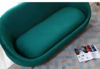 China Modern Fashion Hotel Guest Room Velvet Sofas Undertake Hotel Projects for sale