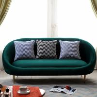 China Modern Fashion Hotel Guest Room Velvet Sofas Undertake Hotel Projects for sale