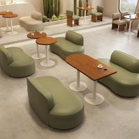 China High End Besopke Leisure Sofa Coffee Table Free Combination Set Green Beige Color for sale