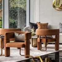 China Modern Luxury Hotel Lobby Furniture Office Reception 1 2 3 Sofas Coffee Table Set for sale