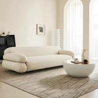 China Star Hotel Room Minimalist Steel Ring Sofa Guest Room Center Reception for sale