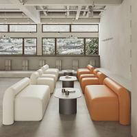 China Star Hotel Lobby Furniture Leisure Sofas Chairs Tables Custom Regular Size for sale