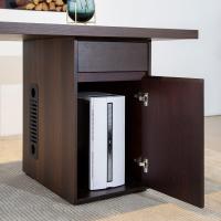 China OEM Hotel Bedroom Furniture Office Home Acrylic Legs Computer Desk With Chair Set for sale