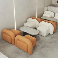 China Star Hotel Lobby Furniture Leisure Sofas Chairs Tables Custom Regular Size for sale