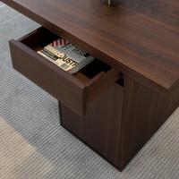 China OEM Hotel Bedroom Furniture Office Home Acrylic Legs Computer Desk With Chair Set for sale