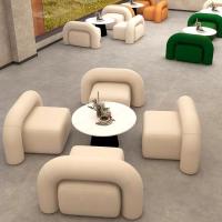 China Star Hotel Lobby Furniture Leisure Sofas Chairs Tables Custom Regular Size for sale