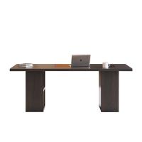 China Study Boss Home Office Computer Desk Solid Wood Customized for sale