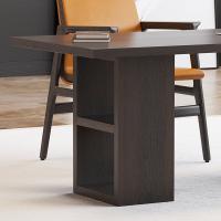 China Study Boss Home Office Computer Desk Solid Wood Customized for sale