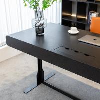 China Italian Style Simple T Leg Writing Desk for Commercial Home for sale