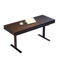 China Minimalist Durable Hotel Bedroom Desk With Leather Swivel Chair Customized for sale