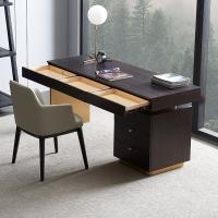 China ODM Solid Wood Computer Desk With Drawers For Organising Books for sale