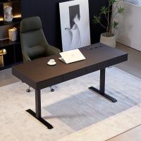 China Minimalist Durable Hotel Bedroom Desk With Leather Swivel Chair Customized for sale