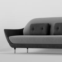 China Customization Economic Fritz Hansen Sofa For Hotel Room Decoration for sale