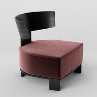 China Clipper Modern Low Lounge Chair For Reception Room Office for sale