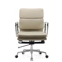 China Modern Office Swivel Chair Hotel Study Room High Back Comfortable Leather Chair for sale