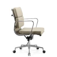China Modern Office Swivel Chair Hotel Study Room High Back Comfortable Leather Chair for sale