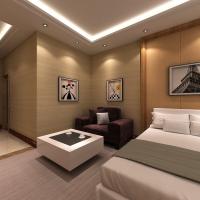 China MDF Wooden Bedroom Furniture Fully Furnished Five Star Hotel Resort Accommodation Suites for sale