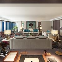 China High Standard Hotel Bedroom Furniture Hotel Presidential Suite Full Set for sale