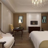 China Upscale 5 Star Hotel Bedroom Furniture Luxurious For Business Area for sale