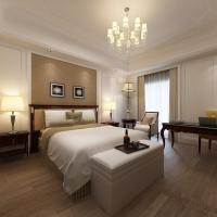 China Upscale 5 Star Hotel Bedroom Furniture Luxurious For Business Area for sale