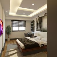 China 5 Star Hotel Bedroom Furniture Space Optimization Interior Room Decoration for sale