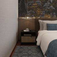 China Stain Resistant Hotel King Guest Room Furniture Custom Fully Furnished for sale