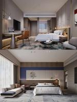 China Standard Plywood Hotel Guest Room Furniture Full Supply Customization for sale