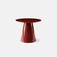 China Modern Sofa Side Table Art Colour Fiberglass Bedside Chairside Table for sale