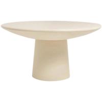 China Art Elephant Legs Hotel Coffee Table Fiberglass Simple Round Dining Table Chairs Set for sale