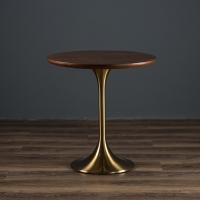 China Luxury Gold Hotel Coffee Table Standing Side Table Restaurant Living Room Party for sale