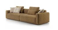 China Frigerio Modular Sofa Custom Glamour 5-Star Hotel Decor With Accent Cabinet for sale