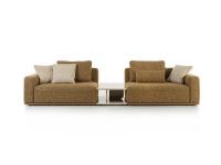China Frigerio Modular Sofa Custom Glamour 5-Star Hotel Decor With Accent Cabinet for sale
