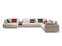 China Modern Elegance: High Standard L-Shaped Fabric Sofa For Hotel,Office,Villa Luxury for sale