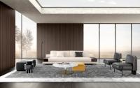 China Modern Elegance: High Standard L-Shaped Fabric Sofa For Hotel,Office,Villa Luxury for sale