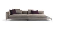 China Modern Aesthetics Long L-Shaped Armchair Sofa For Hotel Lobby Villa Reception for sale