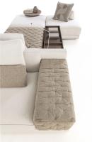China Practical Sectional Double-Sided Fabric Sofa For Multipurpose Large Space for sale