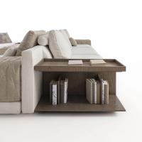 China Practical Sectional Double-Sided Fabric Sofa For Multipurpose Large Space for sale