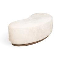 China Hotel Room Cushion Sofa Scandinavian Style Wood Base 1-2 Seater Bed End Bench for sale