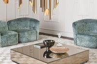 China Modern Upholstery Armchair With Fabric Options For Star Hotel Reception Area for sale