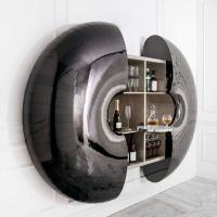 China Premium Grey Wall Mounted Bar Wine Cabinet Automatic Wall Hanging Decoration for sale