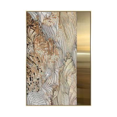 China Quality Interior Accent Wall Decorations Background Star Hotel Texture Art Pieces for sale