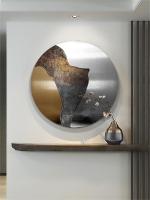 China Custom Tailored Metal Round Decorative Painting Hotel Villa Entryway Renovation for sale